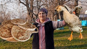 32 reactions | Delicious Giant Goose recipe in the village! - How to cook Goose in tandoor.. | Yummy Life | Facebook