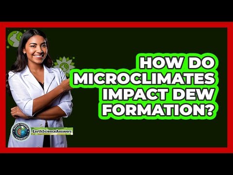 How Do Microclimates Impact Dew Formation?