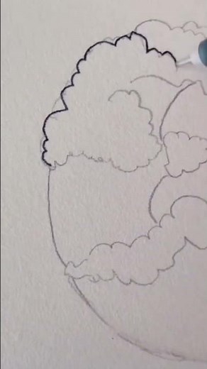 Waves drawing tutorial 🌊