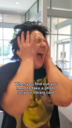 It's up to you if you want to glow up before you show up but we think you're cute either way. Visit mpl.org/librarycard for more information about how to get a library card. Don't live by us? Get a card at your local library. #LibraryTikTok #Shrek #LibraryCard #OliviaRodrigo #AllAmerican