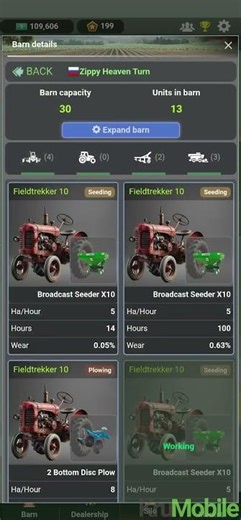 Farm Manager - 2025 - Detach an implement