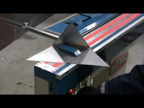 Baileigh BB-4816M Magnetic Box and Pan Brake Sheet Metal Bending Machine