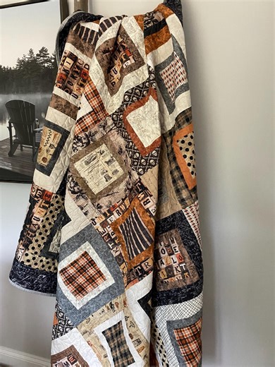 Halloween Quilt - Etsy