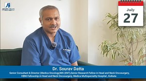 27th July , world Head & Neck cancer day ! - Dr. Sourav Dutta What...