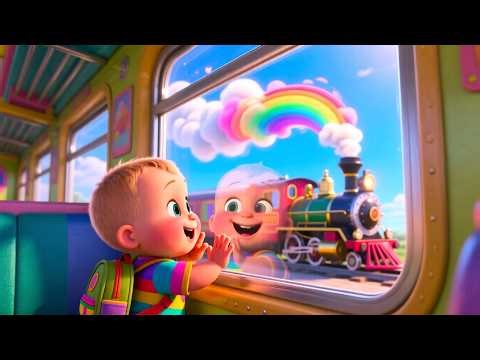 Train to the Farm Fun 🚂 | Fun Learning & Play for Kids | Toddler Adventure Video