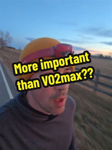 VO2max is put on a pedestal because it is easily measured, but don't sleep on this other critical physiological parameter. #vo2max #runfast #runningadvice #intervaltraining