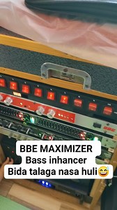 Bbe MAXIMIZER Bass inhancer #soundsystem | DJ Sniper