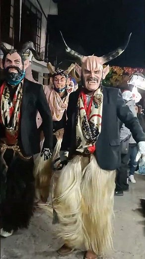 Danza de los diablos en Huajuapan de León Oaxaca