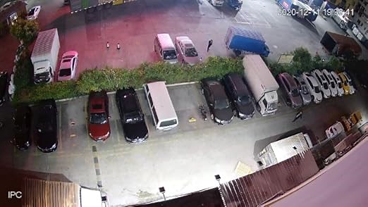 ColorVu color night vision camera night effect display