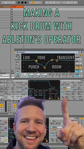 How to make a Kick Drum with Ableton's Operator tutorialHere's a snippet from the long-form video of one way to make a kick drum in Operator in Ableton. This is a short video pulled from my masterclass on Drum Synthesis. I get asked this all the time and here's a demonstration of how to do it. This is just one example. Many ways to do this. 3 main points 1 - Create the Sub / Bass 2 - Create the Thump / Punch 3 - Create the Body / Tone 4 - Create the transient/top end | KJ SAWKA