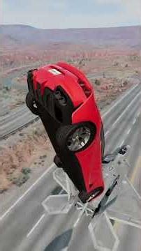 Jump Over Jets is Possible?? 😱😱 #beamngexperiments #beamngdrive #beamngrao