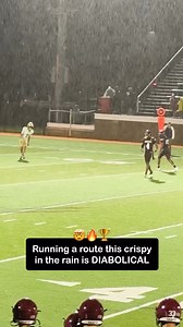 Routes this elite in rain is WILD 🤯🔥 ( via -treatyafeet912/TT ) | CBS Sports