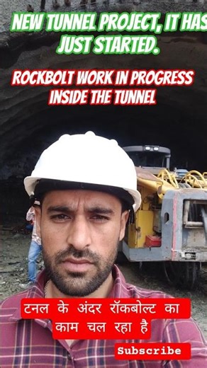 Tunnel Anchor Work #tunnel #construction