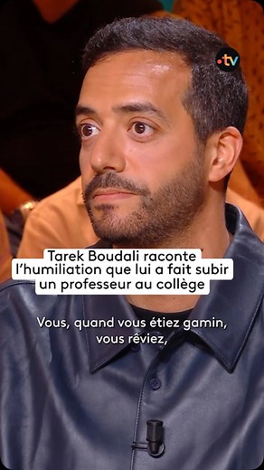 9.1K views · 5.2K reactions | ️ « Les professeurs ont un rôle à jouer dans l’orientation des jeunes » Humilié par un professeur en troisième, Tarek Boudali, membre de la populairesm Bande à Fifi et star des comédies d’action françaises, a plus que pris sa revanche  Retrouvez-le dans « Un mariage sans fin » aux côtés de Camille Rowe sur Prime Video  | Quelle Époque | Facebook