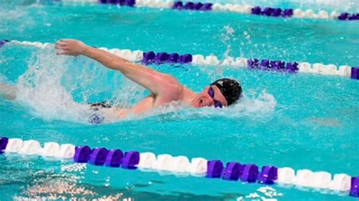 Men’s swimming and diving takes part in Boston University Winter Open - Holy Cross Athletics