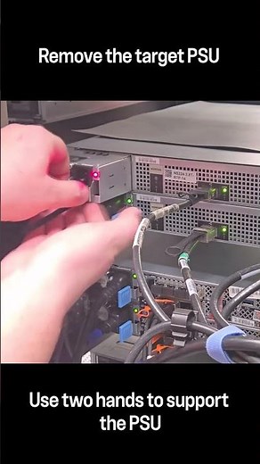 Replacing NS224 PSU #netapp #netappassist #netapphardware #netappkb
