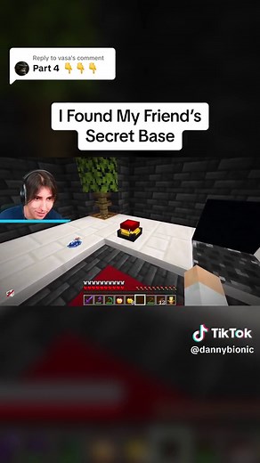 Exploring My Friend’s Secret Base in Minecraft