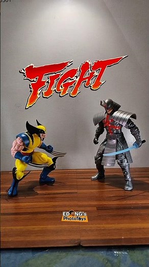 Marvel Legends Gamerverse Wolverine VS Silver Samurai