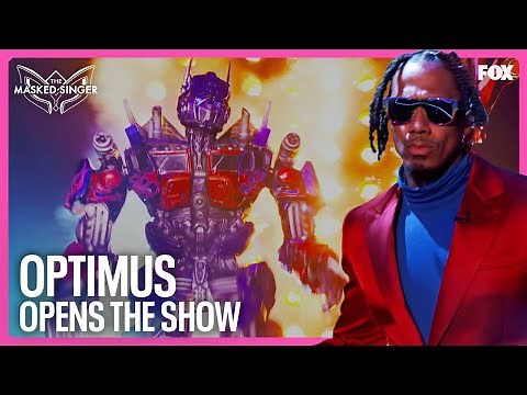 Nick and Optimus Open The Show | Season 11 | The Masked Singer