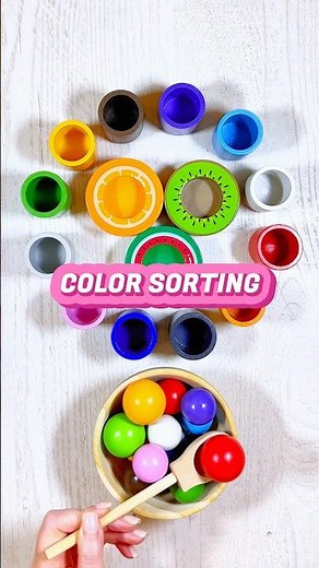 Color Sorting for Toddlers | Educational Activities for Toddlers | Fun Learning Videos