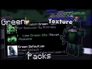 The BEST Green Texture Packs for Minecraft PVP (Bedwars/Skywars + 1.8.9)
