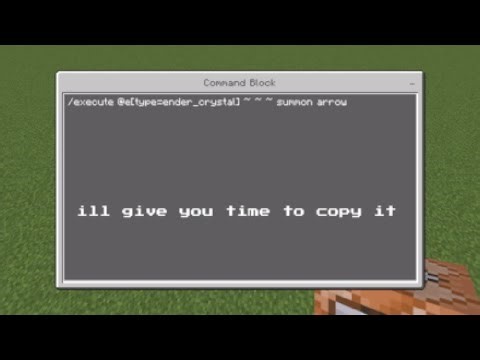 Minecraft Tutorial:how to make auto-exploding end crystals in Minecraft!