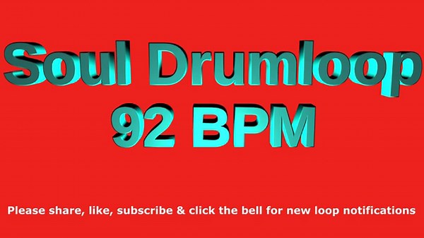 Soul Drum Loop 92 BPM