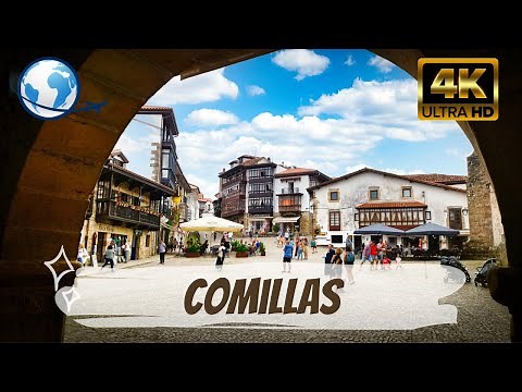 QUÉ VER en COMILLAS, Cantabria 4K - Uno de los pueblos más bonitos de España