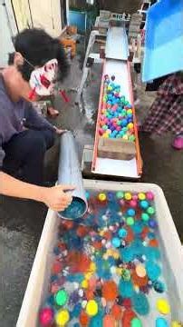 Marble Run & Guppy + Red Demon PVC Pipe