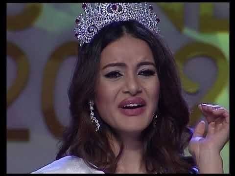 Miss Nepal 2012 crowning moment