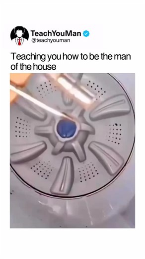 @teachyouman_ on Instagram: "To clean your washing machine, start by running an empty hot-water cycle with a cleaning agent. You can use washing-machine cleaner, white vinegar, or baking soda. Pour it into the drum (not the drawer), choose the hottest setting, and let the machine run. This removes soap buildup, smells, and bacteria inside the drum. After the cycle, wipe the inside of the drum, the rubber door seal, and the detergent drawer with a cloth. Take out any visible dirt or hair. Finally