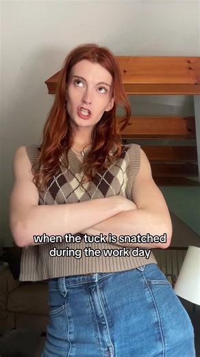 Versteckspiele: Tucking während des Arbeitstags