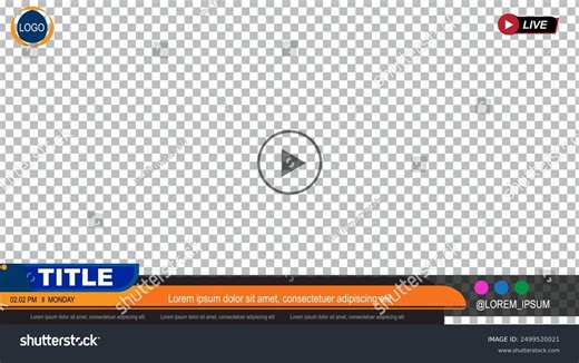 Landscape 169 Video Frame Streaming Video Stock-vektor (royaltyfri) 2499520021 | Shutterstock