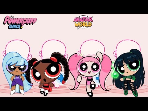 How to create POWERPUFF GIRLS in Avatar World? | Step by Step #avatarworld #powerpuffgirls