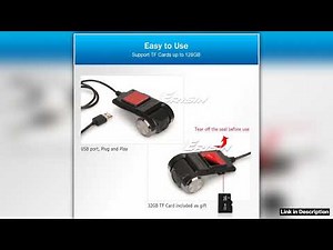 Erisin ES670K Car Camera HD 1080P dashcam DVR Recorder Dash Cam Car USB DVR Loop Recording Auto