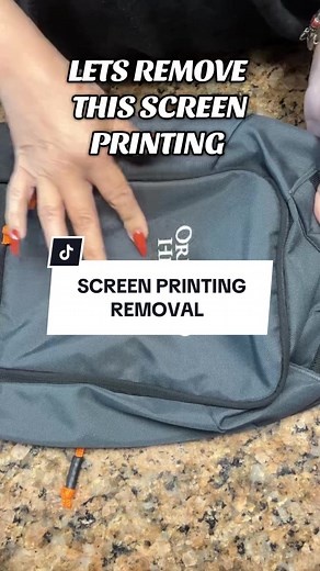 Screen Printing Removal Tips Using Acetone