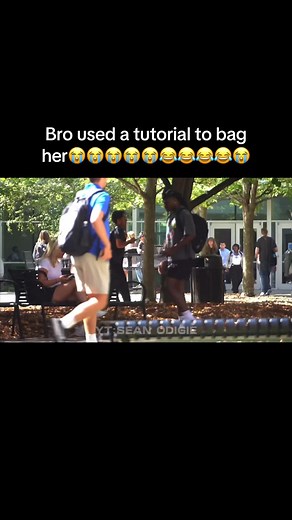 nah her face 😭😭😭 YT: SEAN ODIGIE #foryoupage #fyp #rizz #seanodigie #college #pranked #rizztips #university