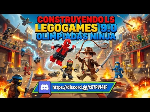 ¡INAUGURACIÓN LEGO GAMES 9.0! 🏆 4.000 PAVOS EN JUEGO | CONSTRUIMOS Y ENTRENAMOS CON SUBS 🧱