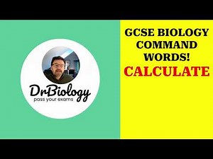 GCSE Science Exam Command Words - CALCULATE