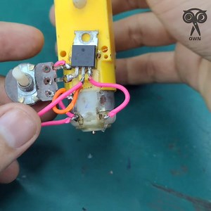 Gear motor adjustable circuit | Creative Own