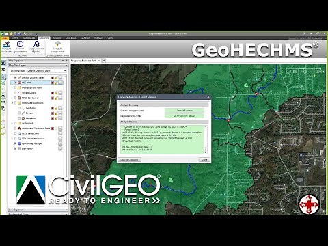 Running HEC-HMS Model Simulations in GeoHECHMS | CivilGEO