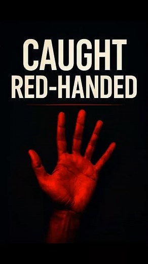 Caught Red-Handed | Idiom Meaning & Example