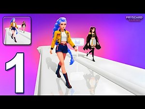 Fashion Queen: Dress Up Game - Gameplay Walkthrough Part 1 - Build A Barbie Doll (iOS, Android)