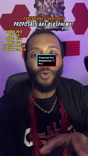 Hard lesson for most to take in, but may it help those who needed to hear it! #Hebrew #Christian #hebrewisraelite #biblestudy #Yahuah #christiantiktok #Whataboutheartzpodcast #proposals