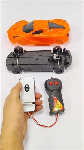 Remote control car with DC motor / Unboxing Remote car / Upgrade RC car / Remote wali Car🚗 DC motor