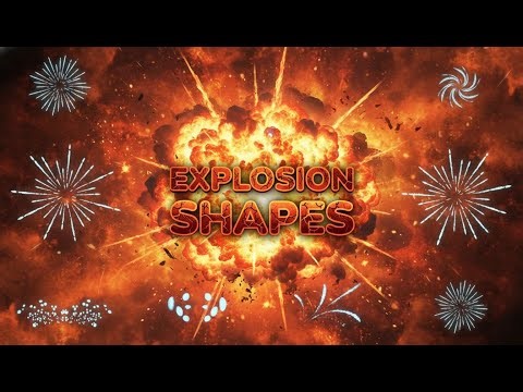 2D Explosion Shapes — BOOM FX 💥 For Your Video! FREE