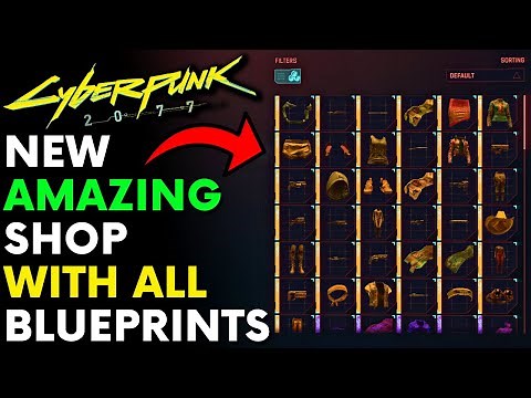 New Shop With All Crafting Specs - Cyberpunk 2077 Mod