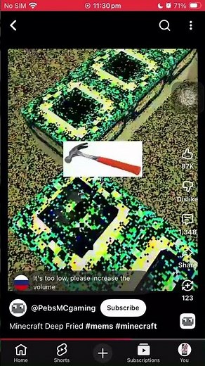 minecraft explosion louder | creds