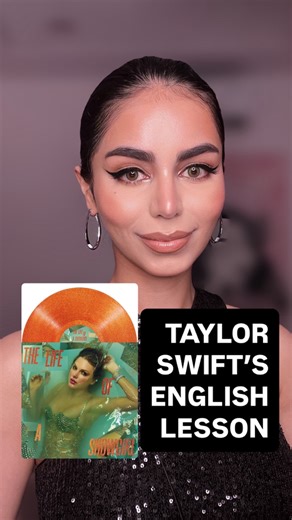 Taylor Swift’s English Lesson #taylorswift #thelifeofashowgirl #learnenglish #vocabulary #brainybrats | Brainy Brats