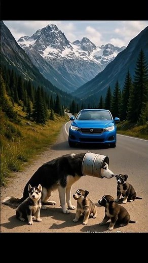 Dog Gets STUCK and Rescued by Young Hero!